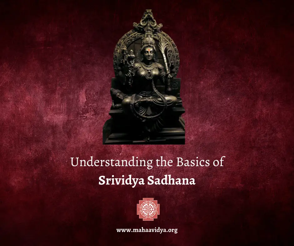 Understanding the Basics of Srividya Sadhana - Mahavidya Sadhana Centre