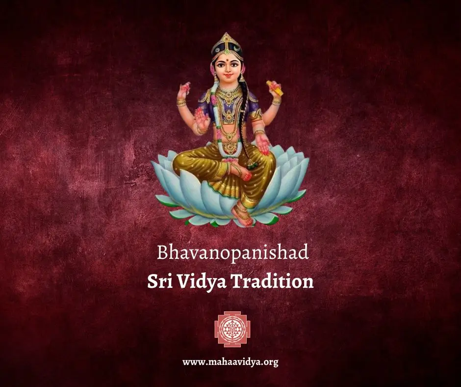 Bhavanopanishad: Inner Worship of Sri Vidya Tradition