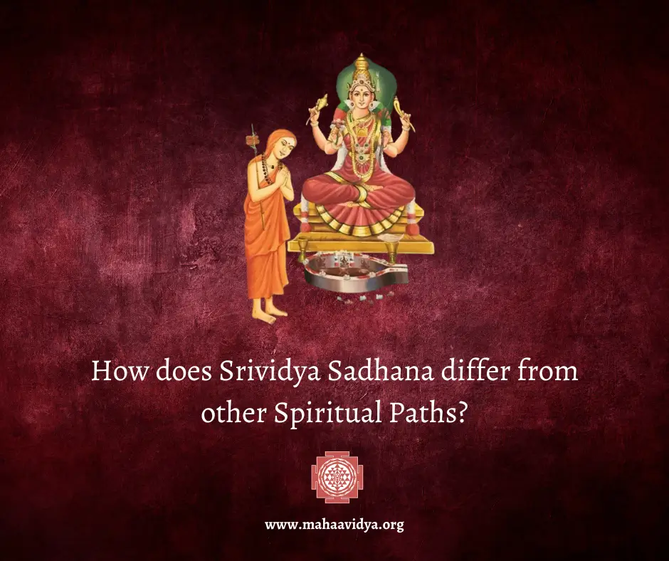 What is Sri Vidya, and how does it differ from other spiritual Paths ...